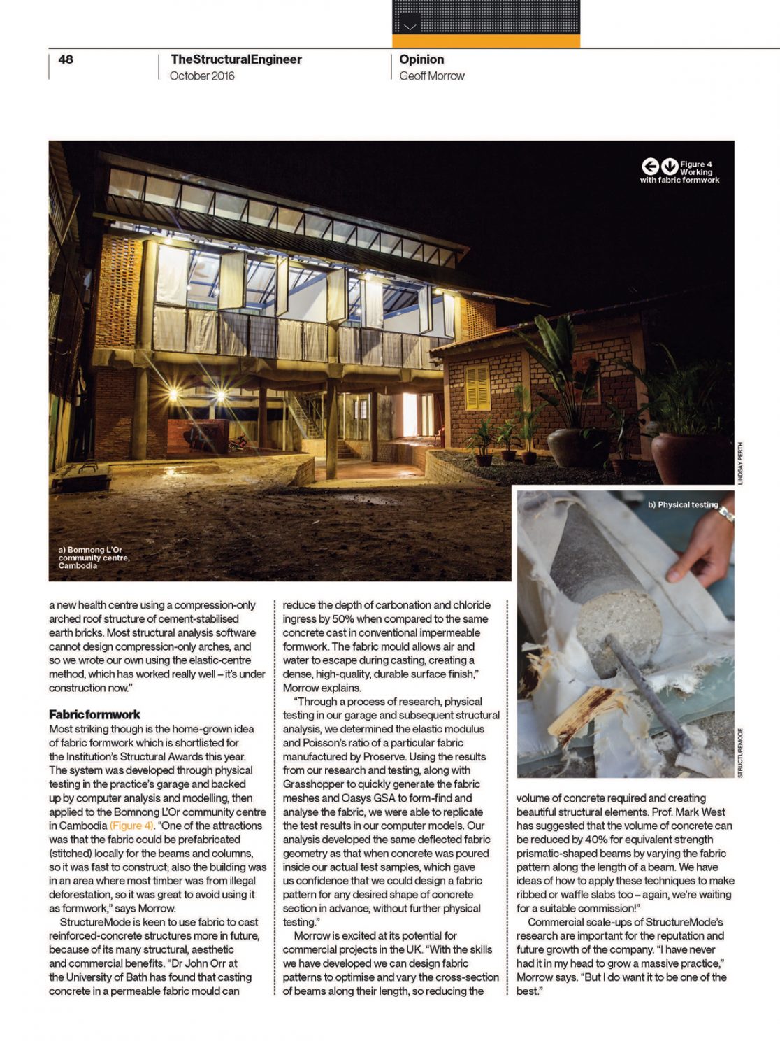 The Structural Engineer | Profile Geoff Morrow | StructureMode