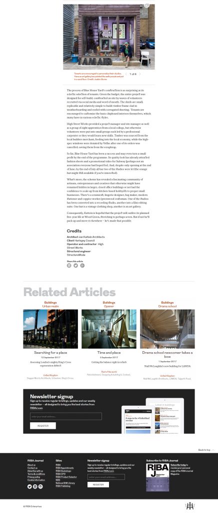 RIBAJ | Meanwhile Space | StructureMode